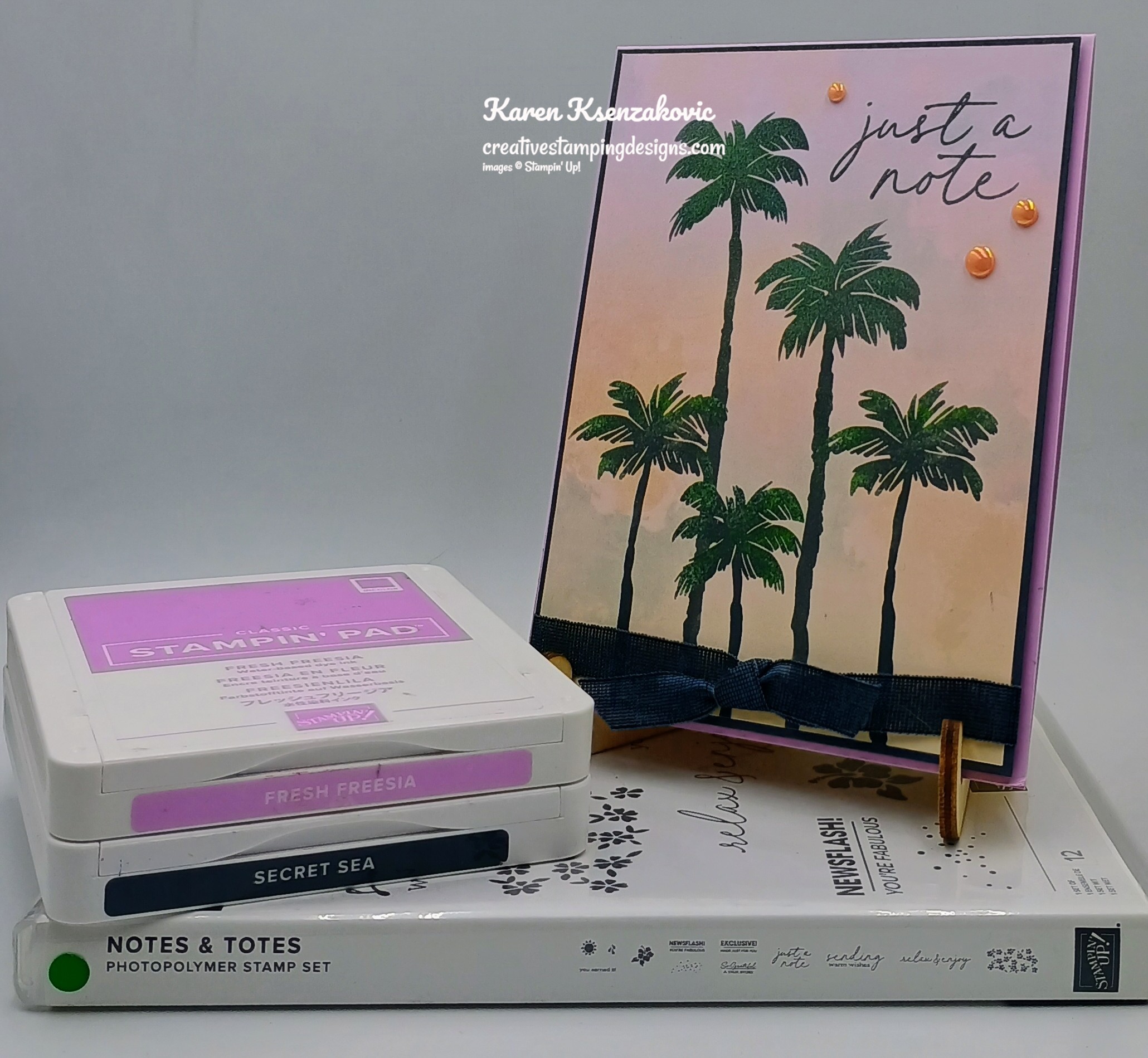 Stampin’ Up! Notes & Totes CAS and February Online Class Registrations ...