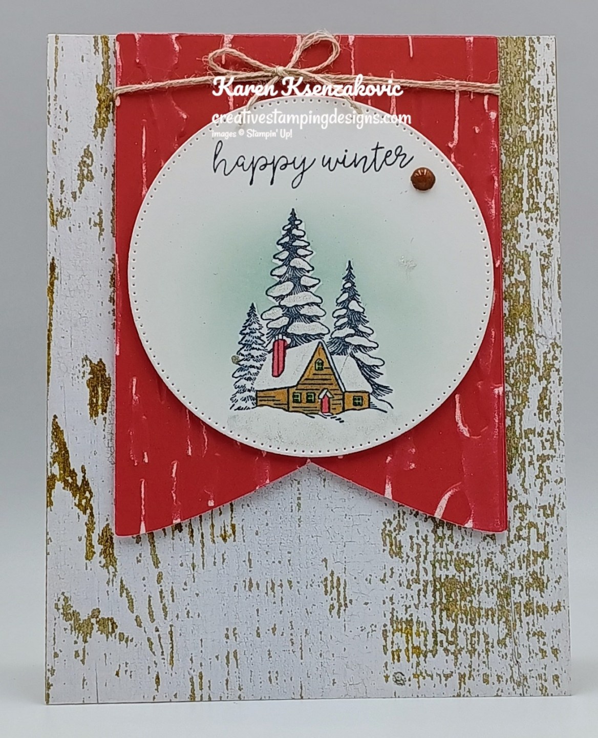 Stampin’ Up! Winter Scenes for The Card Concepts | Creative Stamping ...