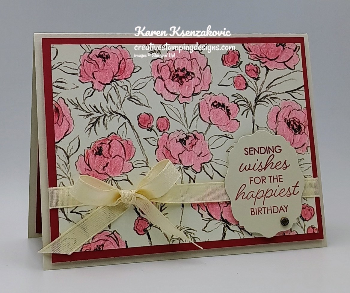 Stampin’ Up! Framed All Around Birthday | Creative Stamping Designs