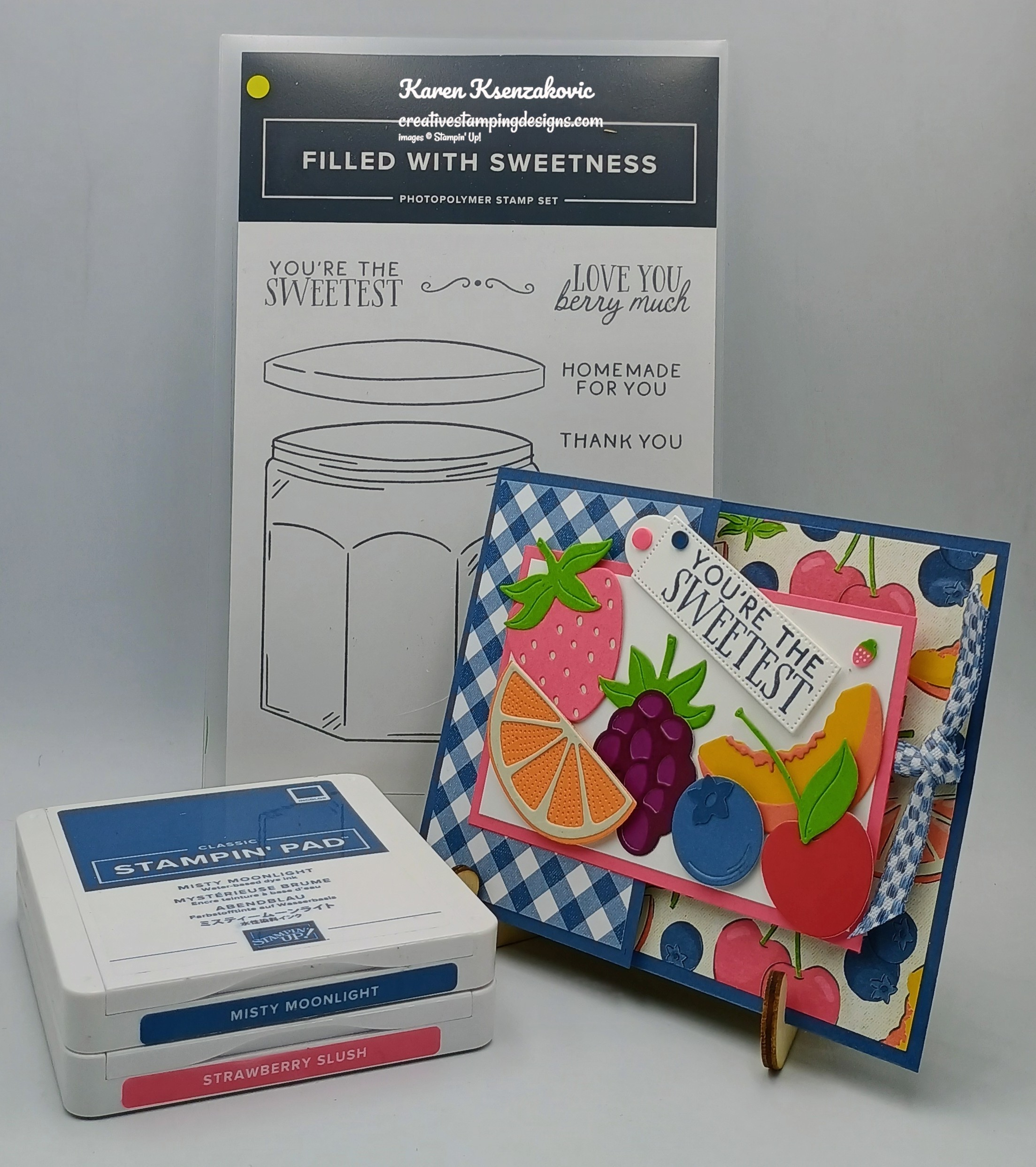 Stampin’ Up! Filled with Sweetness for Fun Fold Friday | Creative ...