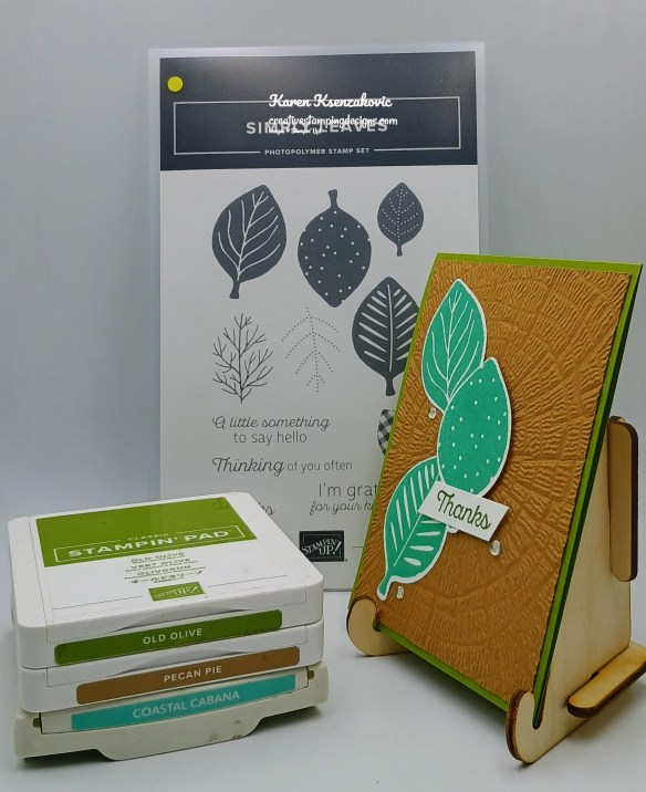 Stampin’ Up! Simply Leaves Thanks | Creative Stamping Designs